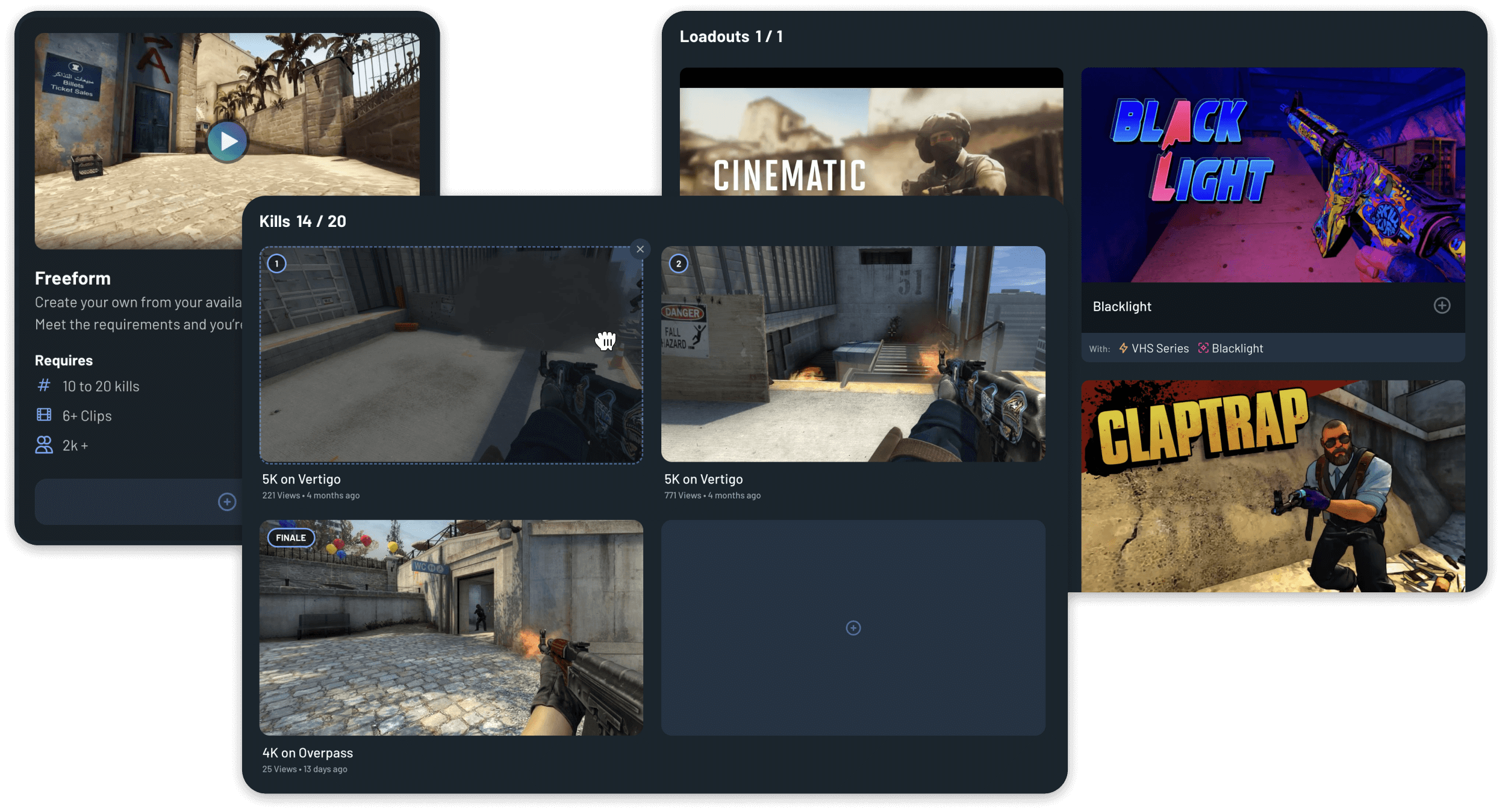 Allstar | Get your own in-game highlights, magically out of thin air.